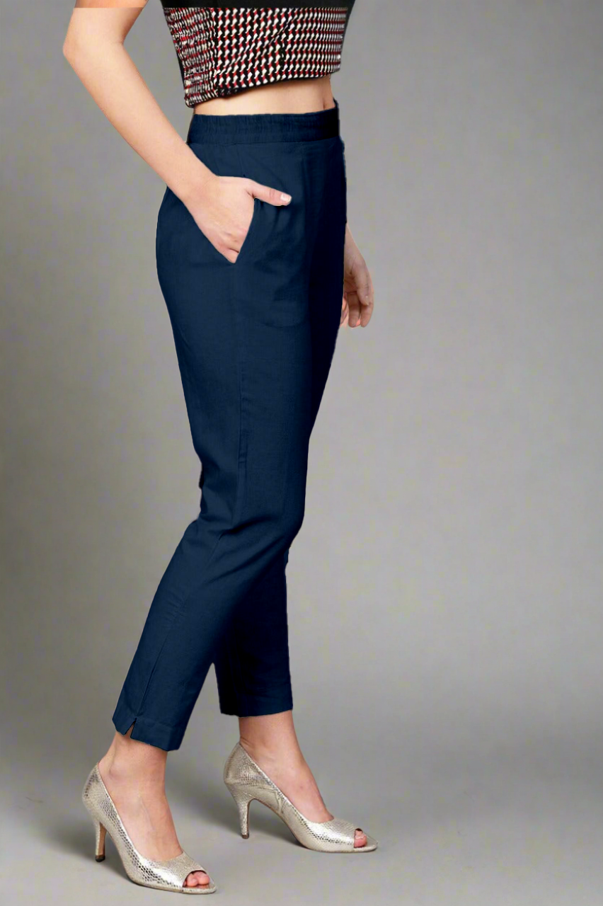 NR0086 - Cigar Pant with Pocket – NUURIKHA